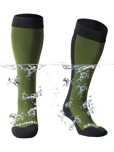 Waterproof Socks Hiking Gear Wading All-Weather Outdoor Sports Fishing ...