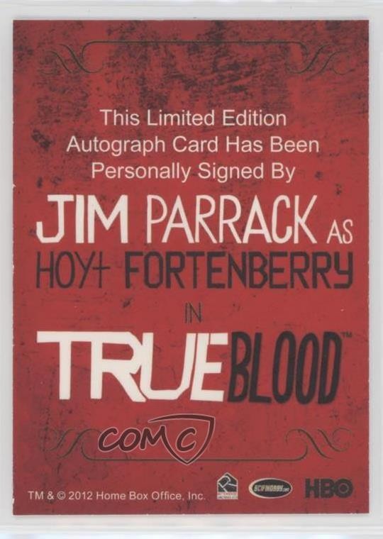 2013 True Blood: Archives Full Bleed Jim Parrack as Hoyt Fortenberry ...