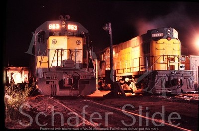 Original Slide CNW GP35 at N. Fond Du Lac WI June 1972 | eBay