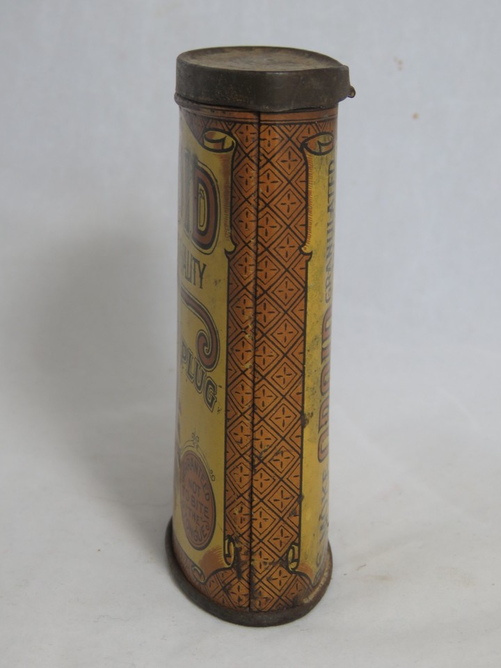 Vintage Empty QBOID Granulated Plug Tobacco Pocket Size Tin Richmond Va ...