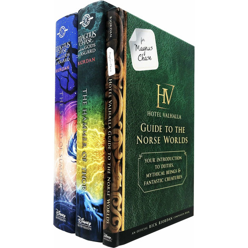 Magnus Chase Deluxe Collection 3 Books Set by Rick Riordan Norse ...
