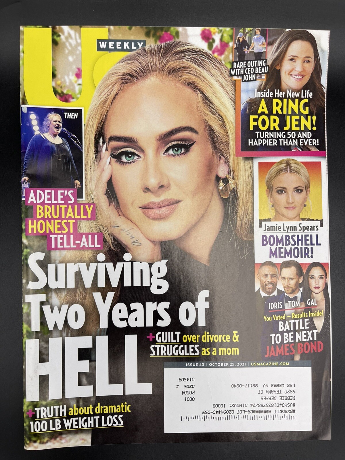 US Weekly Magazine October 25 2021 Adele James Bond | eBay
