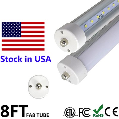 8Foot LED Light Single Pin FA8 T8 45W Fluorescent Tube Lamp 8feet 8FT ...