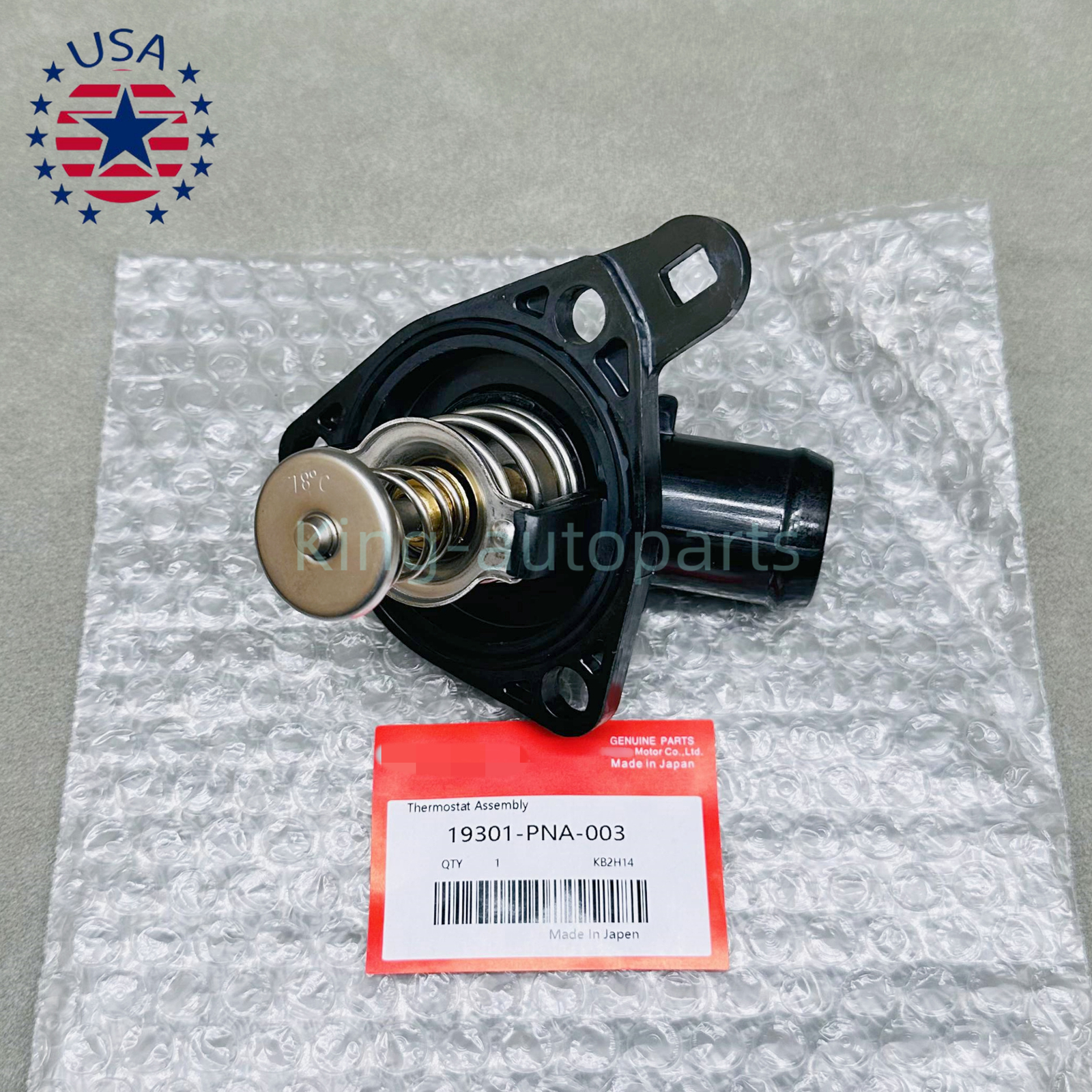 New Engine Coolant Thermostat w/ Gasket Fits Honda Acura 19301-PNA-003 ...