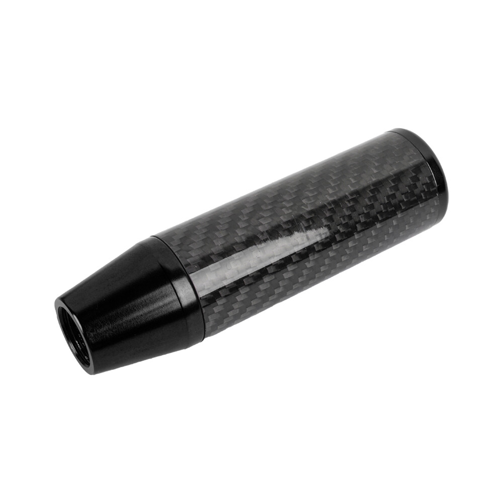 Universal JDM Black Carbon Fiber Manual Gear Stick Shift Knob Lever universal-jdm-black-carbon-fiber-manual-gear-stick-shift-knob-lever