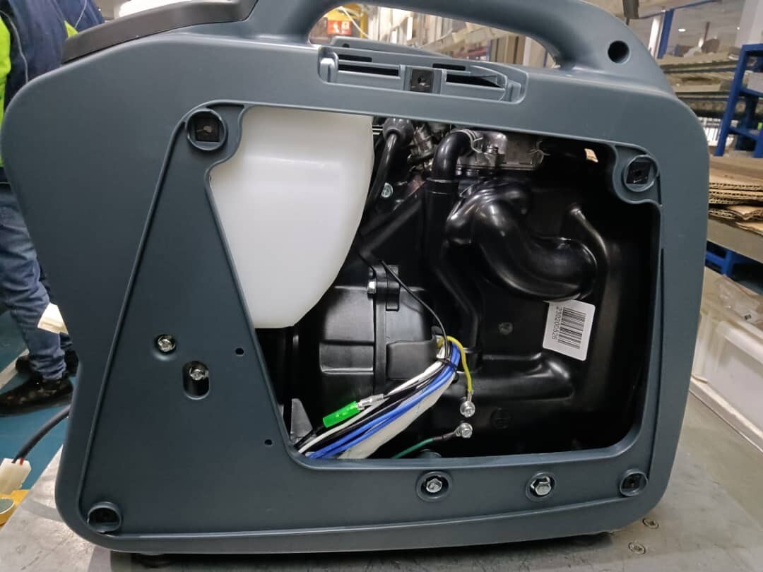 1200w EPA Certified Enclosed Silent Gas Inverter Generator with ...