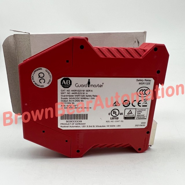 Allen Bradley Msr132e Guardmaster Safety Relay 440r-e23191 for sale ...