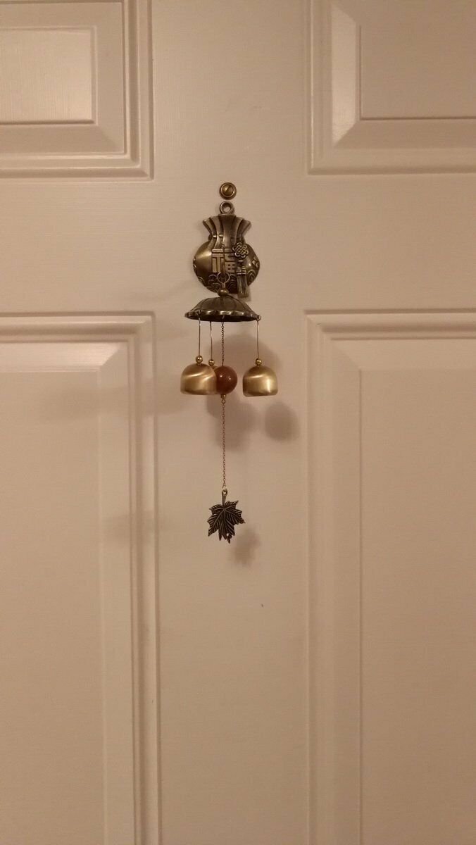 THY COLLECTIBLES Feng Shui Brass Door Chime Wind Chime windbell ...