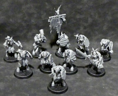 10 UNGOR WARRIORS, Beasts of Chaos, Warhammer Old World Fantasy ...