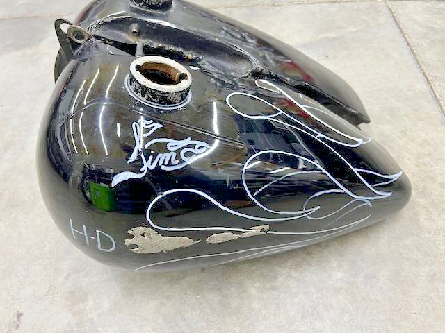 Harley Davidson Shovelhead Fat Bob Tanks Split Tanks | eBay