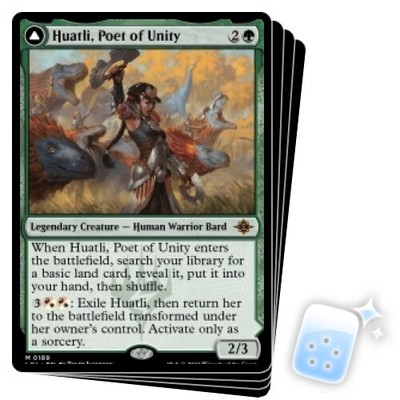 PRESALE HUATLI, POET OF UNITY X4 The Lost Caverns Of Ixalan LCI Magic ...