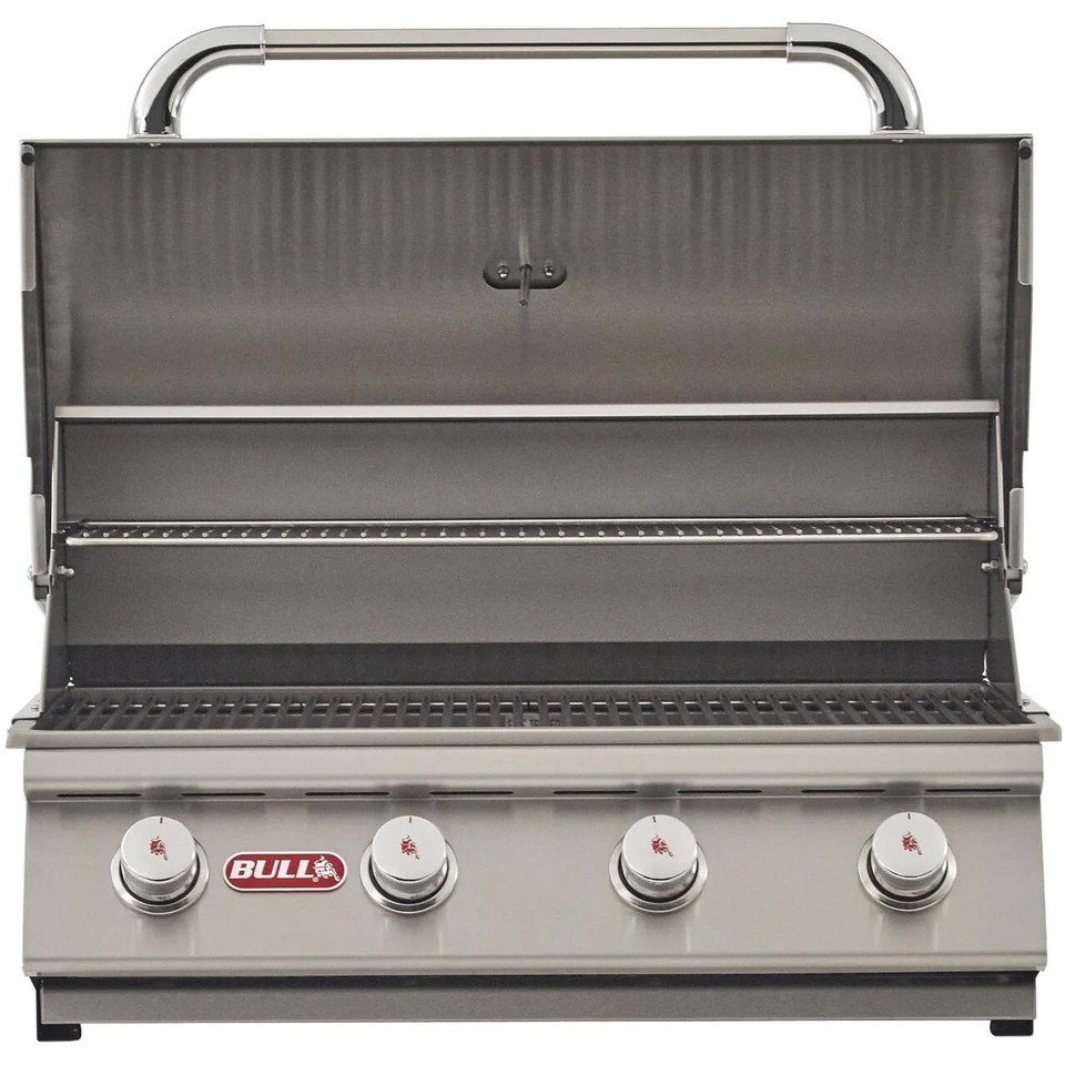 Bull Outlaw 30-Inch 4-Burner Built-In Natural Gas Grill - 26039 ...