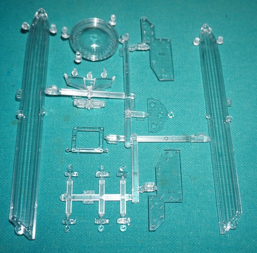 Star Trek USS Enterprise Refit Polar Lights 1/350 Clear Parts Radome ...