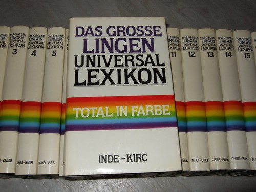 Das grosse Lingen Universal Lexikon Lexika Lexiken 20 Bände 1-20 ...