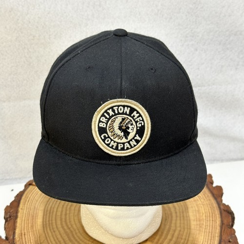 Brixton MFG Hat SnapBack Black Men’s Skate Surf Acrylic Wool Dixxon ...