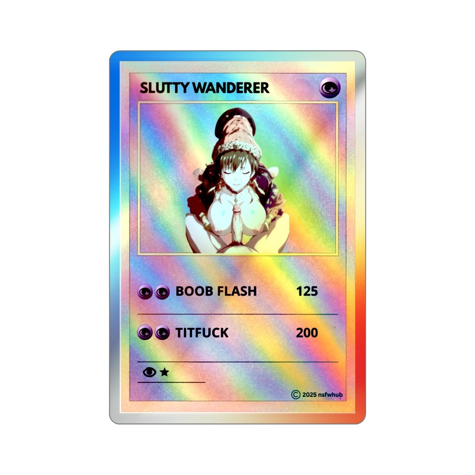 Holographic Anime Wanderer Die-cut Stickers - Fun Decals | eBay