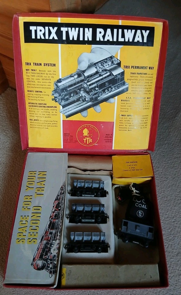 Trix Twin 766 Operating Dump Wagon Set Boxed. | eBay UK