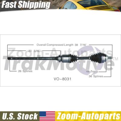 For 2002-2009 Volvo S60 Front Right Passenger Side CV Axle Shaft CV ...