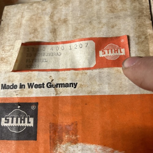 NEW OEM STIHL Chainsaw SEM Ignition Flywheel 041 AV Super 1110-400-1207 ...
