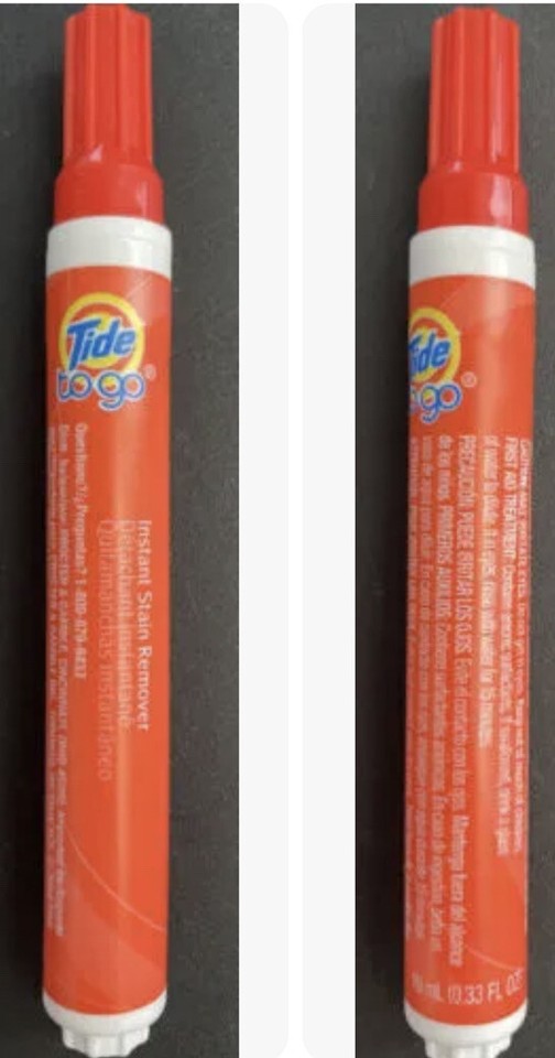 3x Tide To Go Instant Stain Remover Stick Pen, 0.33 Oz/10mL Each | eBay