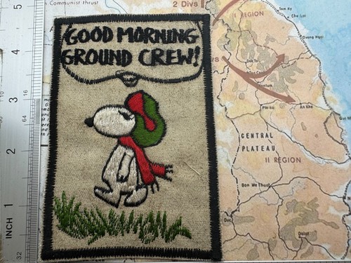 Patch , usaf , us air force patch , snoopy , snoopy dog , ground crew ...