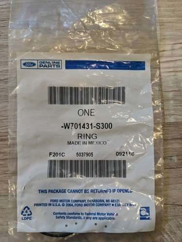 OEM. FORD PART NUMBER W701431-S300 RING NEW GENUINE FORD | eBay