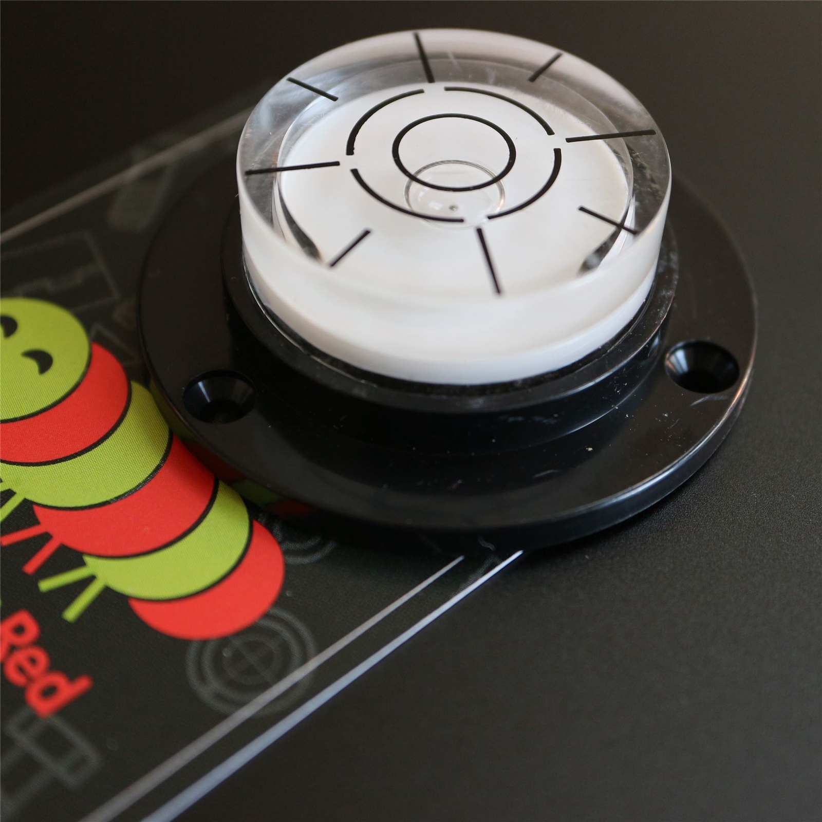 Flanged Medium Bulls Eye Bubble Level, Tool Clock Hobby Turntable ...