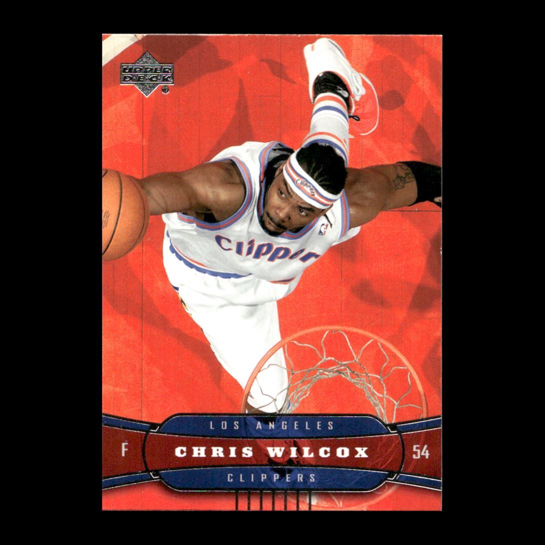 Chris Wilcox 2004-05 Upper Deck Los Angeles Clippers #80 R328G 85 | eBay