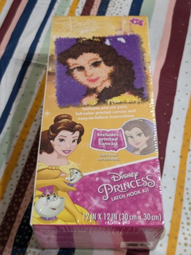 Disney Princess Belle Latch Hook Kit Beauty & The Beast Kids Craft Gift ...