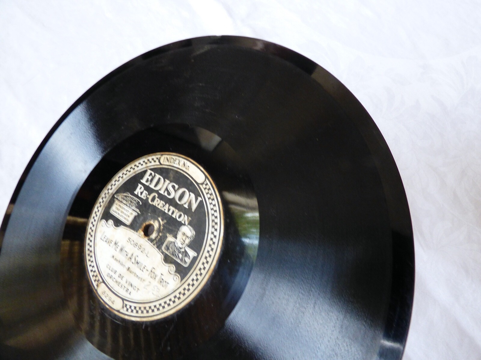 Antique 1912-1929 Edison Diamond Record Thick Disc Phonograph 50892 | eBay