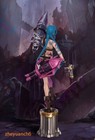 LOL Jinx Figure Game Characters Display Collectible Birthday Gift ...