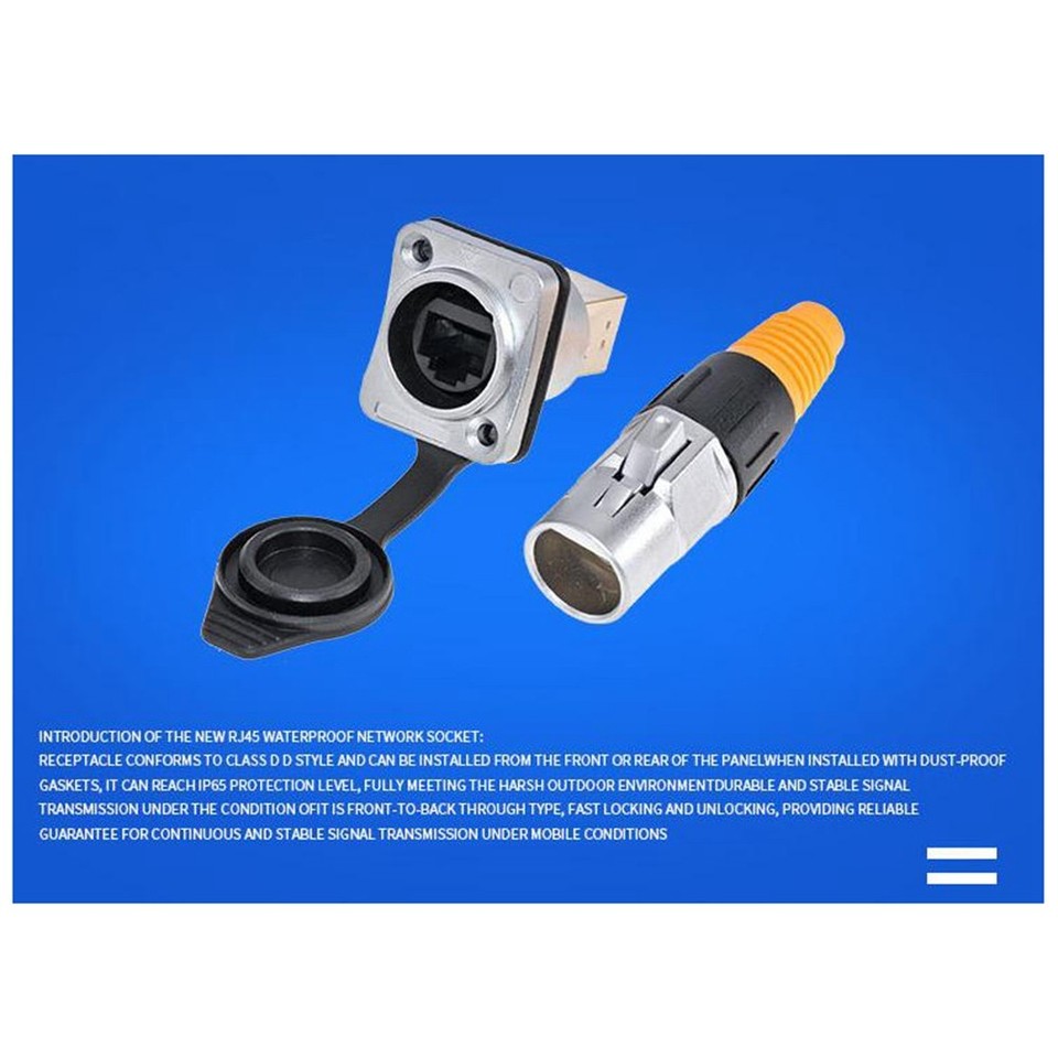 Shielded with Pushbutton RJ45 Connector No Pushbutton RJ45 Holder ...