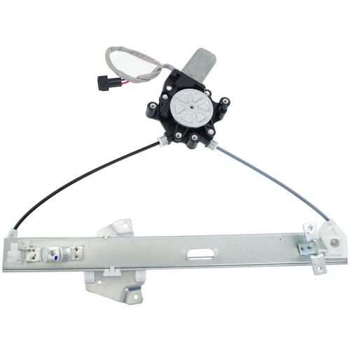 Pair Set of 2 Window Regulators Glass Rear Driver & Passenger Side Left ...