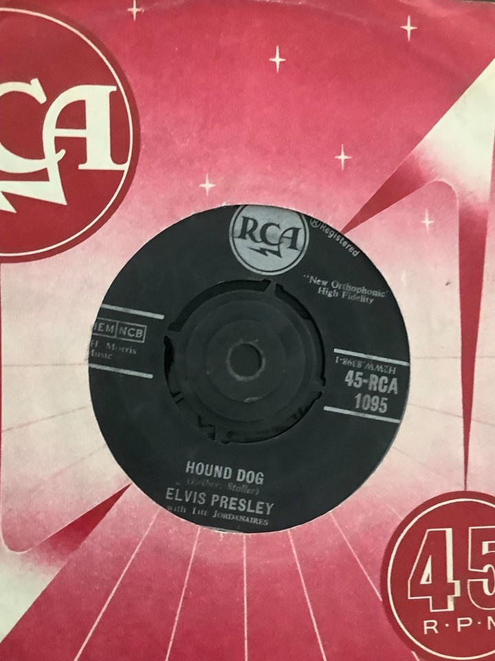 Elvis Presley Hound Dog. Blue Suede Shoes. . 7” vinyl . 1965. RCA | eBay UK