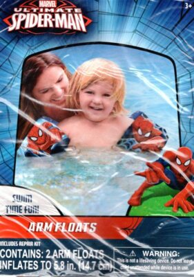 Marvel Spider-Man - Arm Floats Includes Repair Kit - Swim Time Fun! | eBay