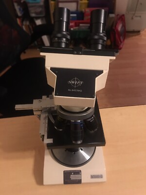 Swift M1000-D 4 Objectives Compound Microscope. | eBay