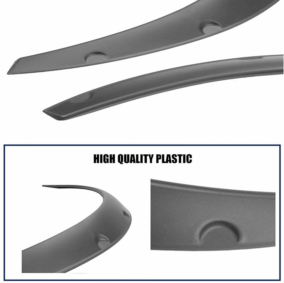 For Dodge Grand Caravan 3.5" Car Flexible Fender Flares Wheel Arches ...