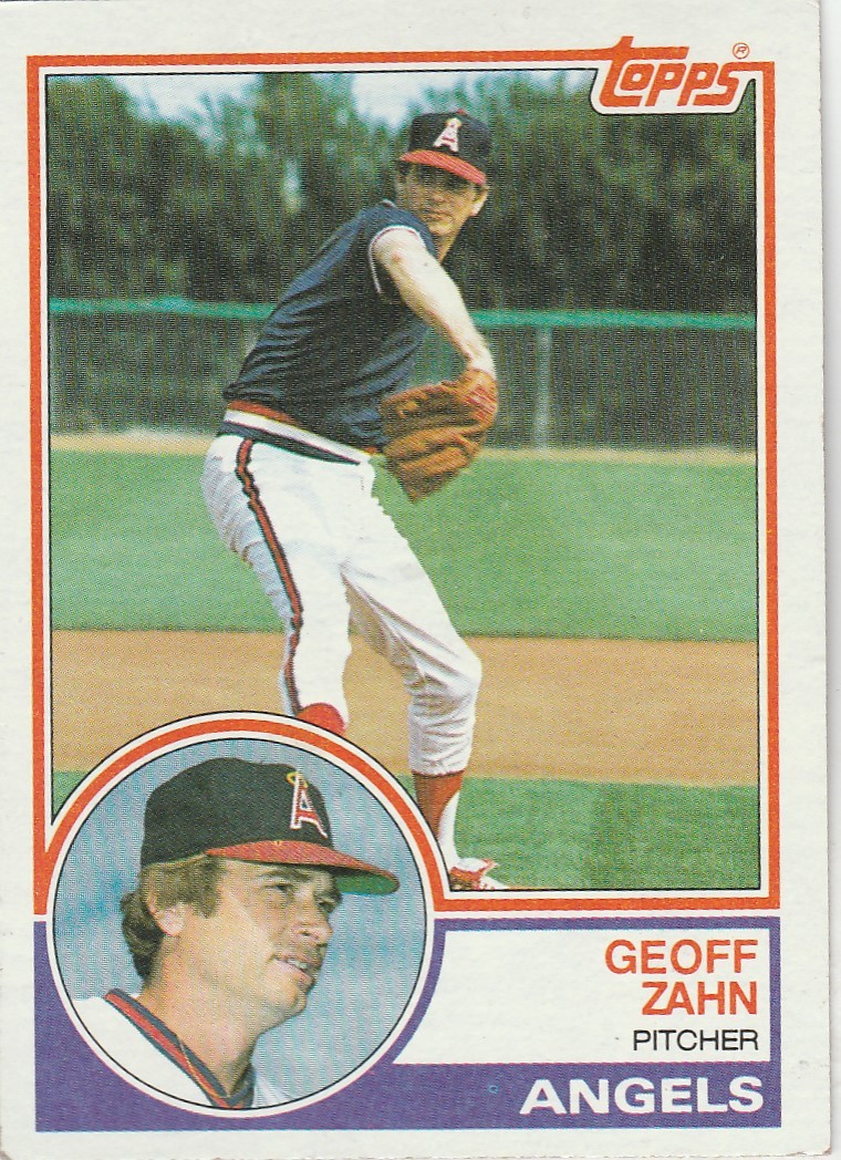 FREE SHIPPING-MINT-1983 (ANGELS) Topps #547 Geoff Zahn | eBay