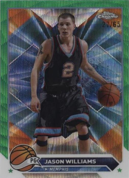 2023-24 Topps Chrome - Jason Williams #89 Green Wave Refractor /65 for ...