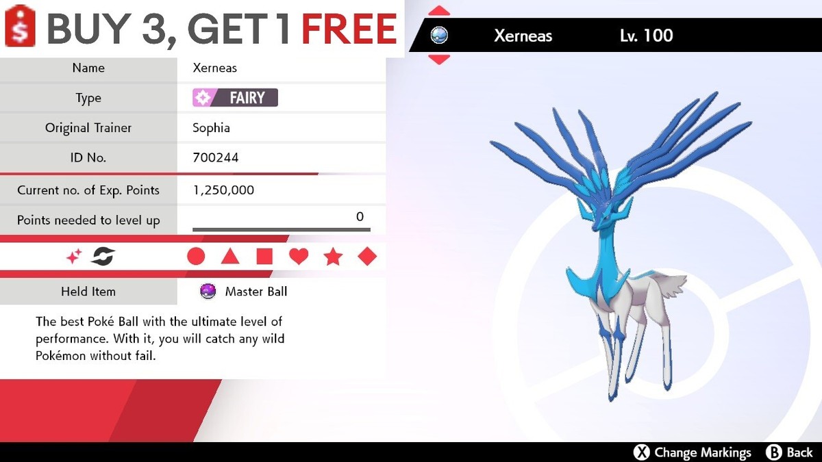 Pokemon Shiny Xerneas LitzDoAll | Xerneas, The First Fairy Legendary
