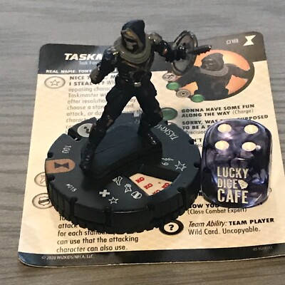 Marvel Heroclix Black Widow 018 Taskmaster Chase | eBay