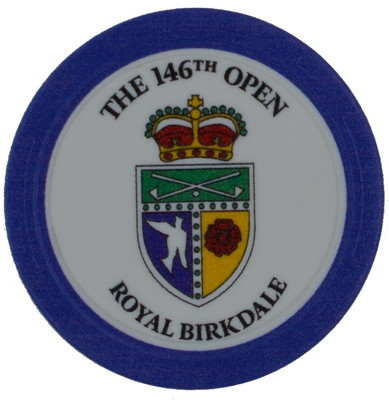 2017 OFFICIAL (Royal Birkdale) British Open (Royal/White) POKER CHIP | eBay