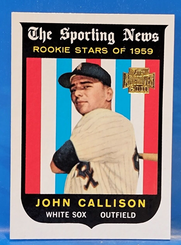 John Callison, O - Topps - Archives - White Sox - Rookie Stars, 2001 ...