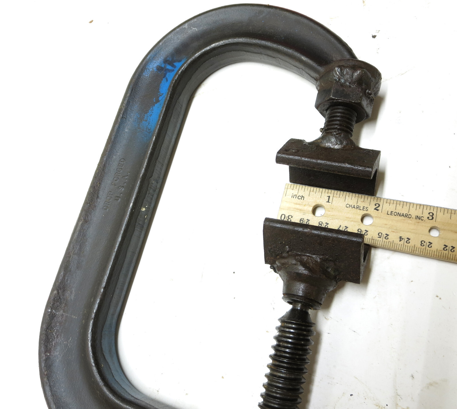 Armstrong 78-406 Angle Jigged C-Clamp 6" X-Deep Throat Pattern USA | eBay
