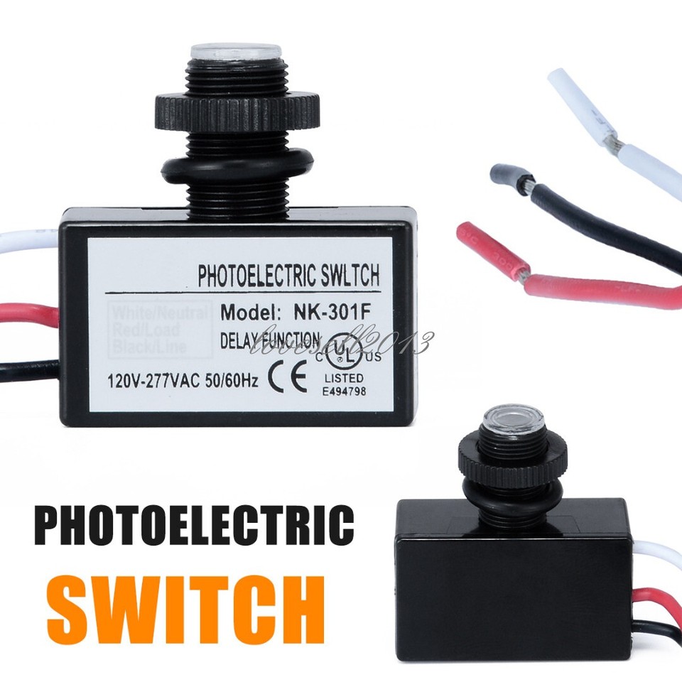 NK-301F Outdoor Security Photo Electric Resistor Light Sensor Control ...