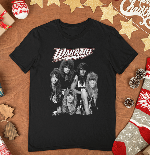 Collection Warrant band Member Short Sleeve Black All Size Shirt VC1441 ...