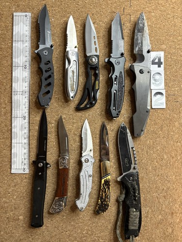 10 Assorted Knives- Lot #492 | eBay