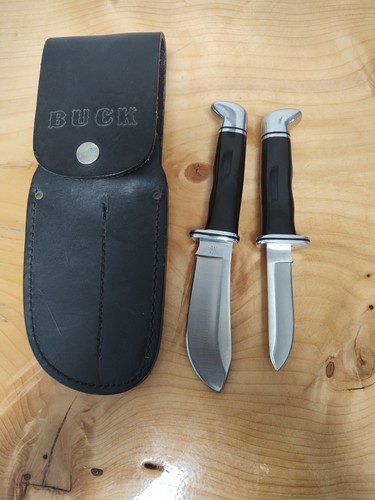 Buck 117 Twin Set 116 Caper 103 Skinner 1986 Fixed Blade Knife | eBay
