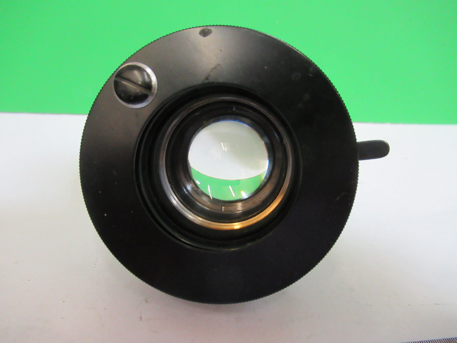 Olympus Japon Condenseur + Iris Optiques Microscope Pièce Comme sur la ...