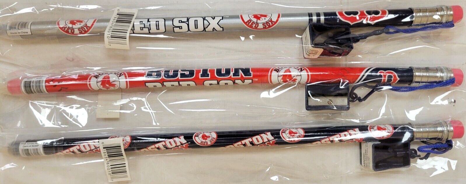 MLB Boston Red Sox Jumbo Pencils, NEW (Pack of 3) | eBay